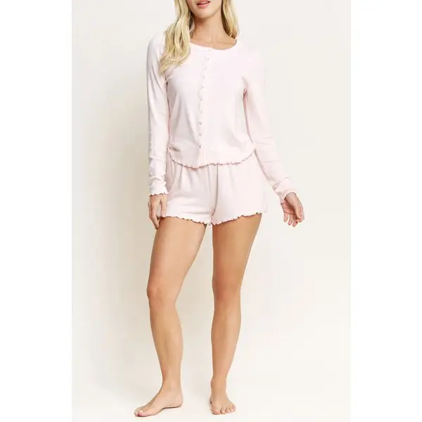Honeydew Intimates Blissful Short Pajamas - Marzipan
