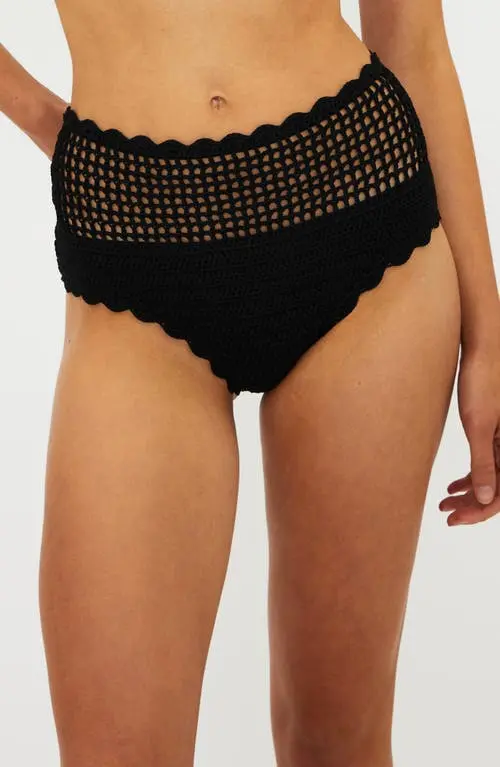 Beach Riot Wyatt Bikini Bottoms - Black