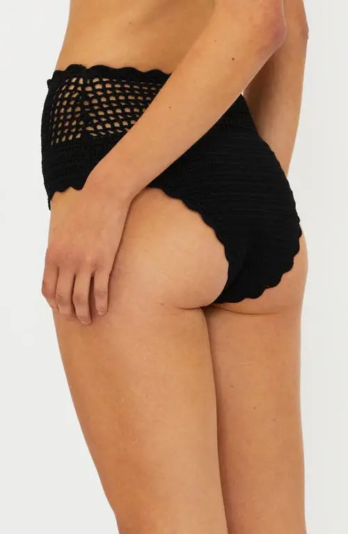 Beach Riot Wyatt Bikini Bottoms - Black