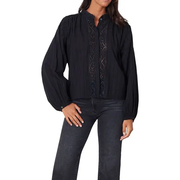 PANEROS CLOTHING Georgia Embroidered Shirt