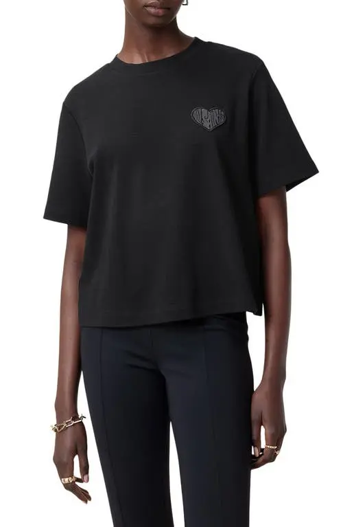 ALLSAINTS Lover Lisa T-shirt - Black