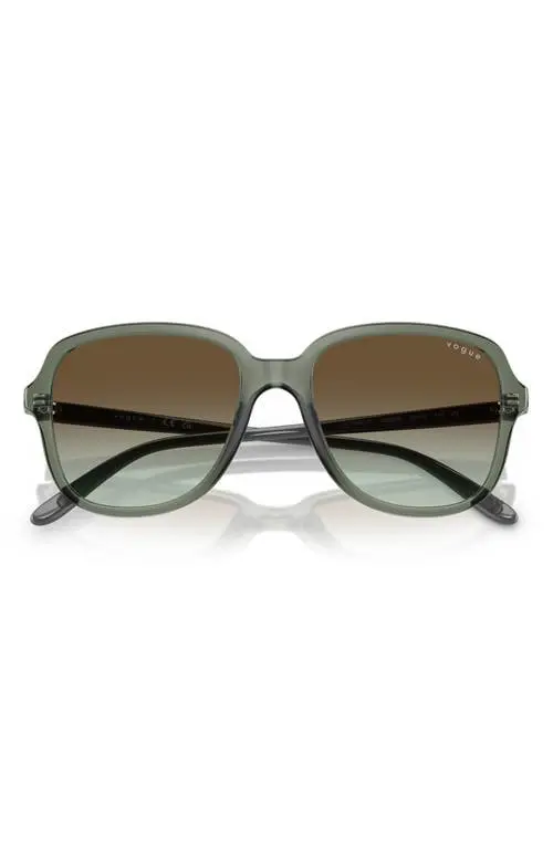 VOGUE 53mm Square Sunglasses