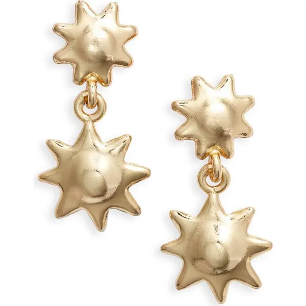 CHILD OF WILD Solana Drop Earrings - Gold