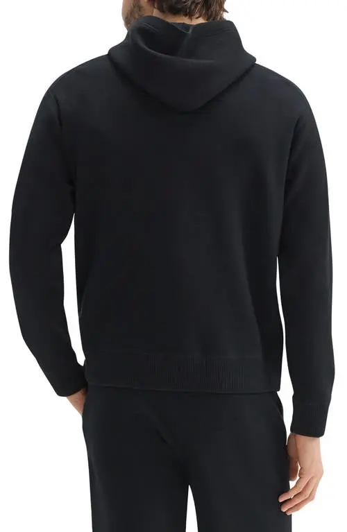 Theory Oversized Pullover Hoodie - Black