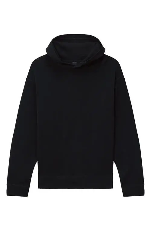 Theory Oversized Pullover Hoodie - Black
