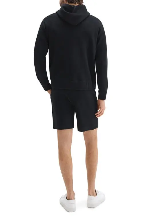 Theory Oversized Pullover Hoodie - Black