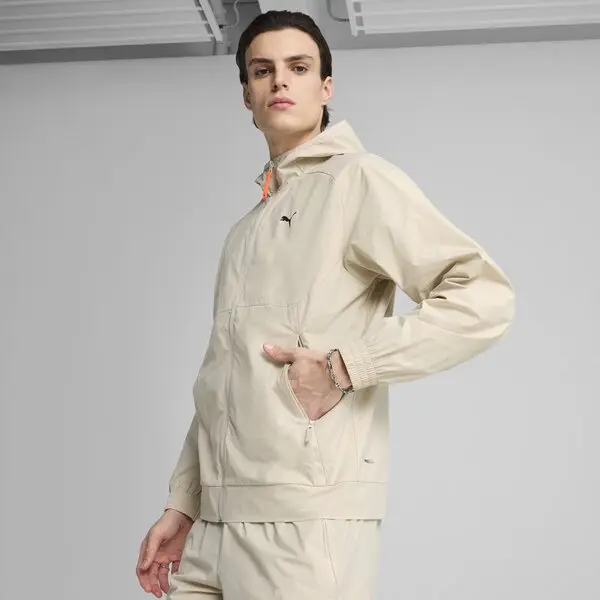 PUMA Tech Relaxed Track Jacket - Beige