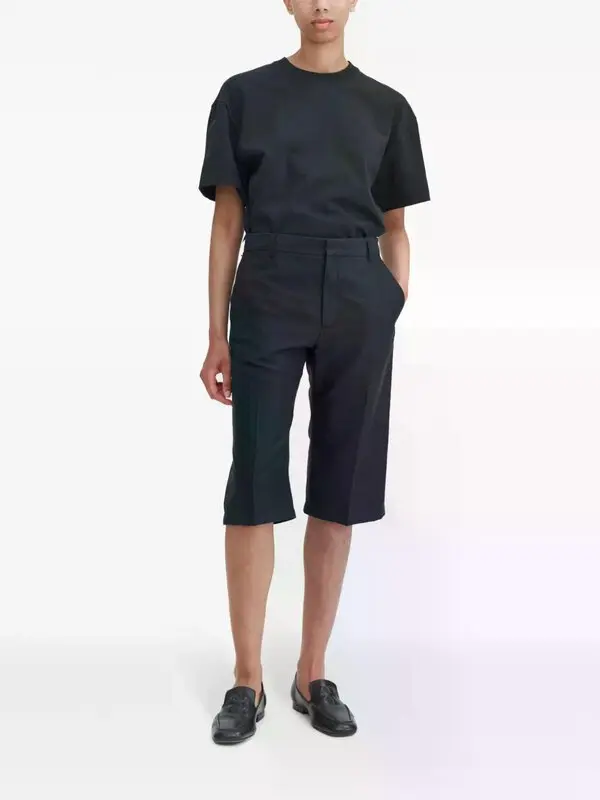 Filippa K Tailored Knee-length Shorts - Black