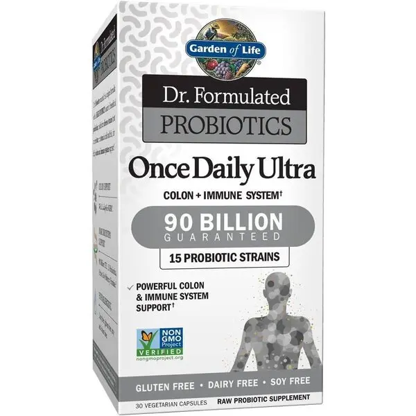 GARDEN OF LIFE Dr. Formulated Probiotics Once Daily Ultra 30 Capsules - One-color
