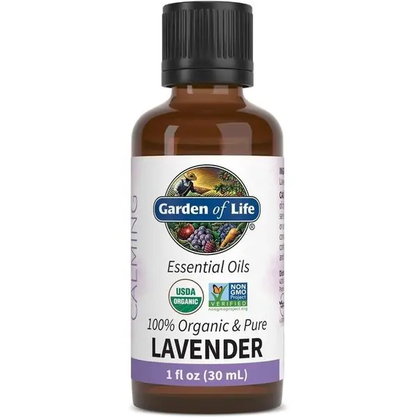 GARDEN OF LIFE Lavender Essential Oil Organic 1 Ounce - One-color