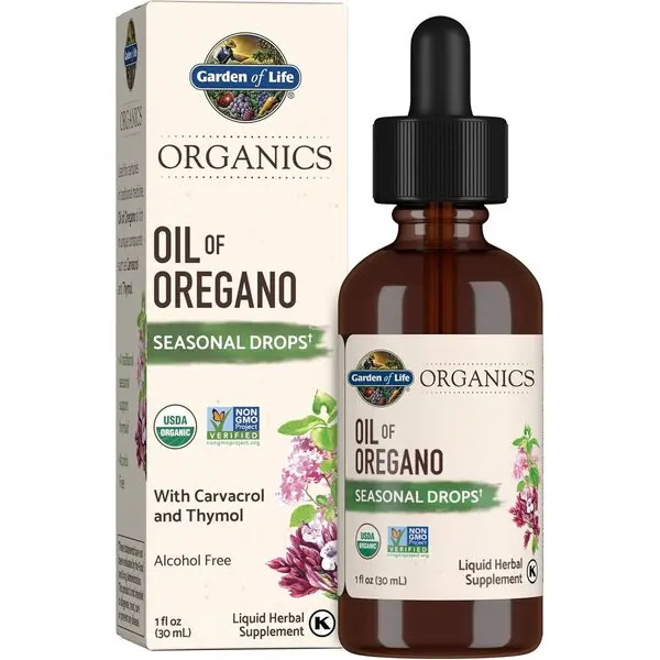 GARDEN OF LIFE Mykind Organics Herbal Oil Of Oregano 1 Ounce - One-color