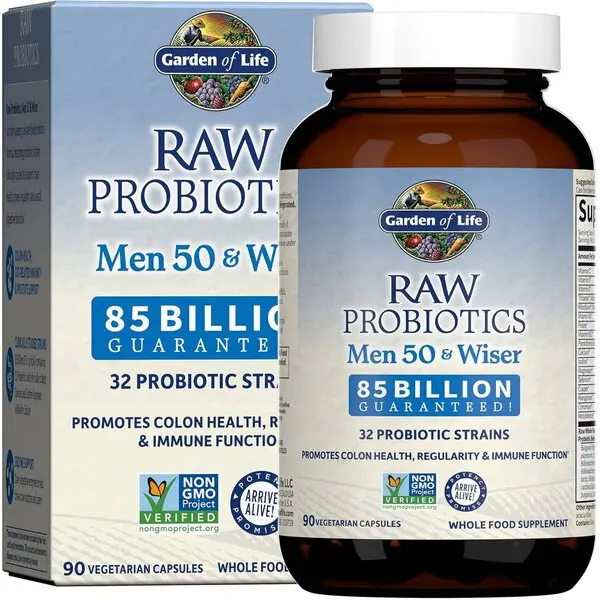 GARDEN OF LIFE Raw Probiotics 50 And Wiser 90 Capsules - One-color