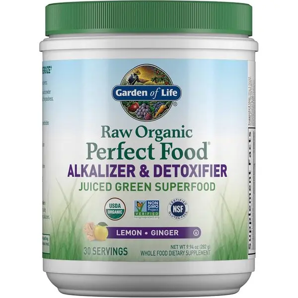 GARDEN OF LIFE Perfect Food Raw-alkalizer-detoxifier Organic Powder 285 Grams - One-color