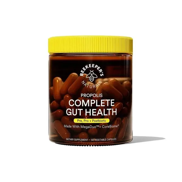 BEEKEEPERS NATURALS Propolis Complete Gut Health 60 Capsules - One-color