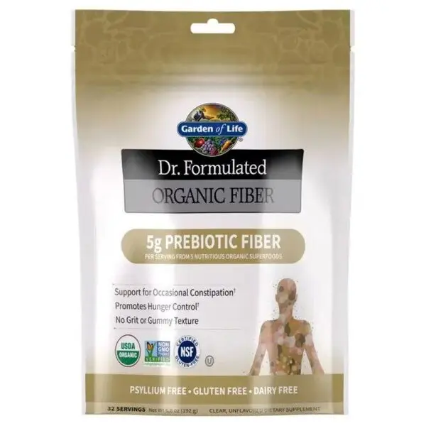 GARDEN OF LIFE Dr. Formulated Organic Fiber 192 Grams - One-color