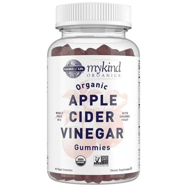 GARDEN OF LIFE Mykind Organics Apple Cider Vinegar Prob 60 Gummies - One-color