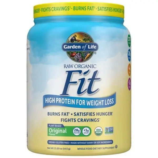 GARDEN OF LIFE Raw Fit Protein 445 Grams - One-color