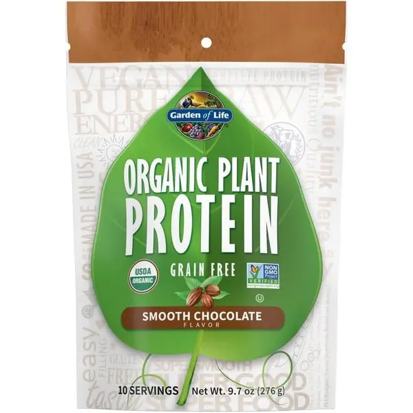 GARDEN OF LIFE Organic Plant Protein Chocolate Powder 276 Grams - One-color