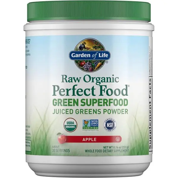 GARDEN OF LIFE Perfect Food Raw-real Raw Organic Apple Powder 234 Grams - One-color