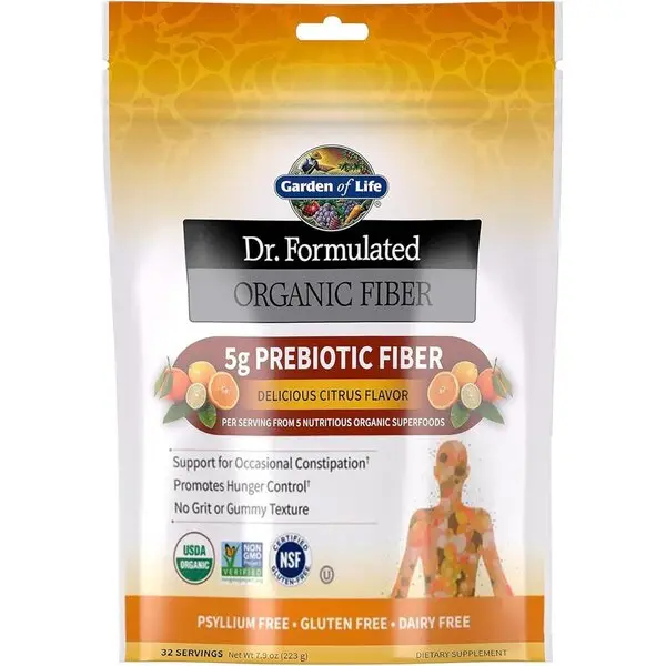 GARDEN OF LIFE Dr. Formulated Organic Fiber 223 Grams - One-color