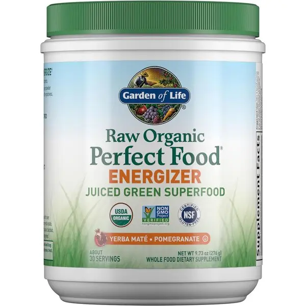 GARDEN OF LIFE Perfect Food Raw-energizer Raw Organic Green Super Food 279 Grams - One-color