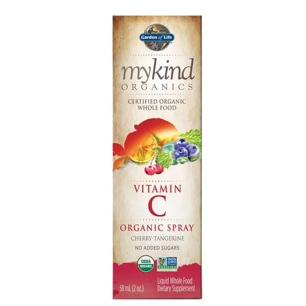 GARDEN OF LIFE Mykind Organics Amla Vitamin C Cherry Tangerine Spray 58 Milliliters - One-color