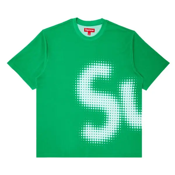 Supreme Halftone Short-sleeve Top 'bright - Green