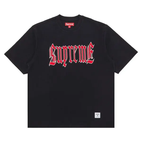 Supreme Old English Short-sleeve Top - Black