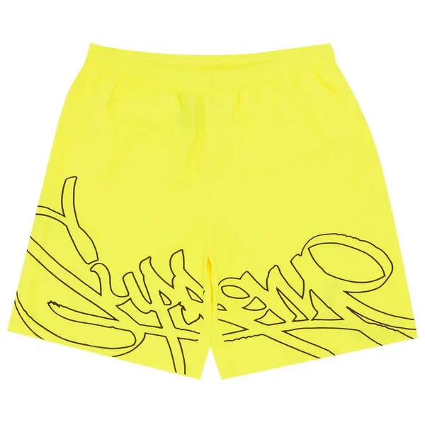 Supreme Tag Water Short - Yellow