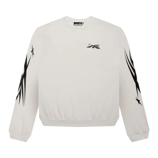 HELLSTAR Sports Crewneck - White