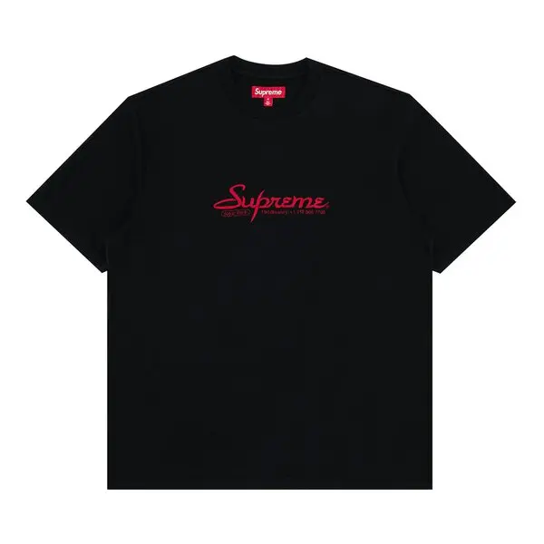 Supreme Contact Short-sleeve Top - Black