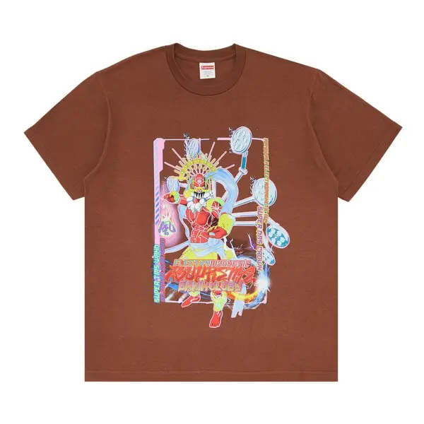 Supreme Electromagnetic Tee - Brown