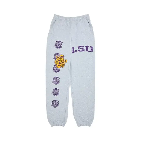 TRAVIS SCOTT X Mitchell & Ness Louisiana State University Sweatpants - Grey