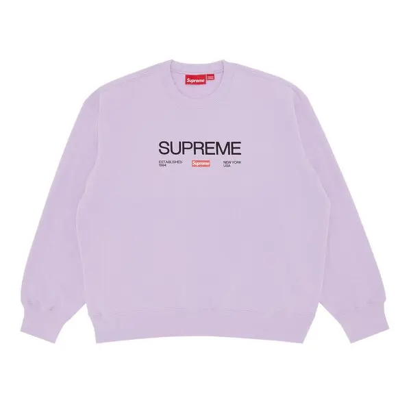 Supreme Established Crewneck