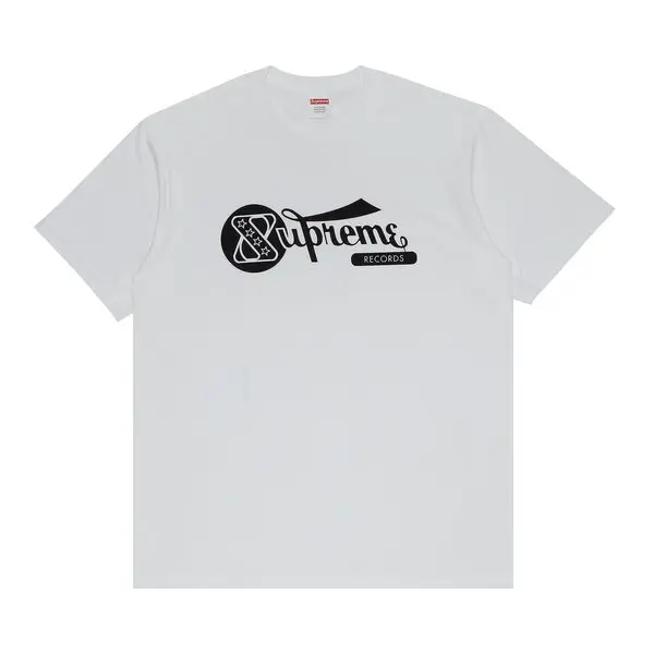 Supreme Records Tee - White