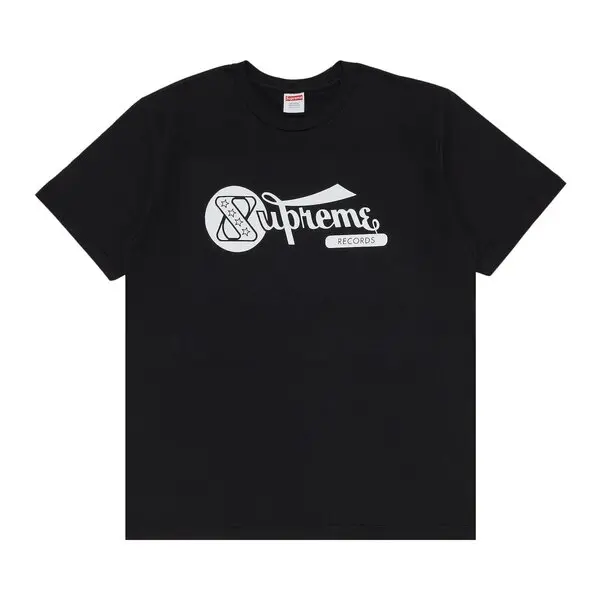 Supreme Records Tee - Black