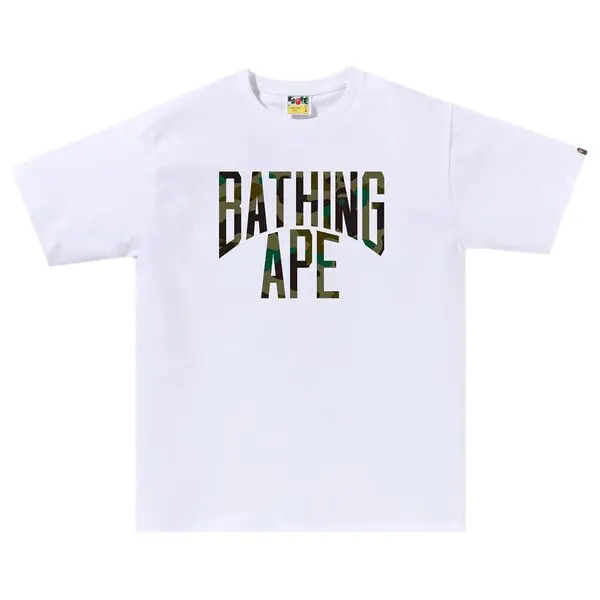 A BATHING APE 1st Camo Nyc Logo Tee - White