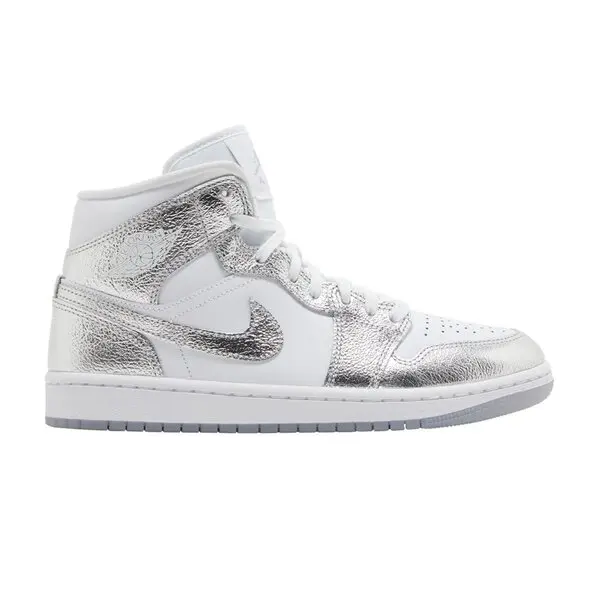 JORDAN 1 Mid Se Sneakers - Silver