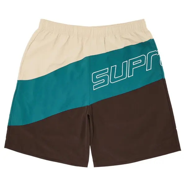 Supreme Curve Nylon Short - Brown