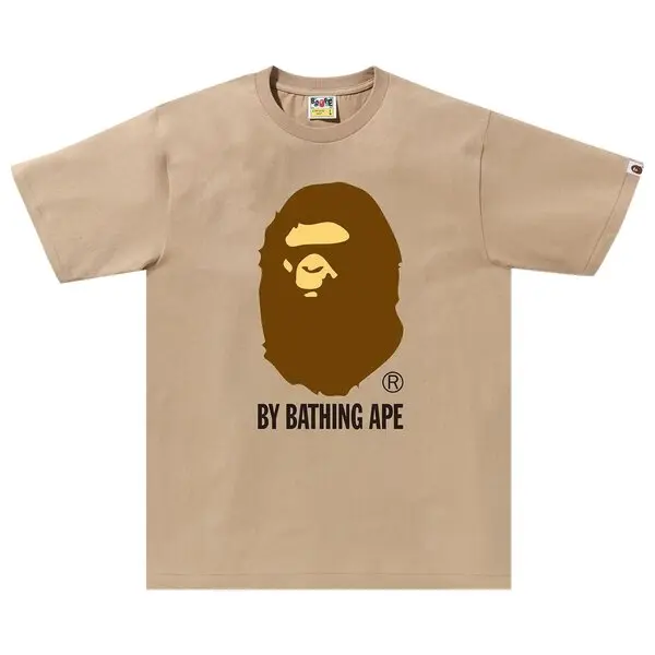 A BATHING APE By Bathing Ape Tee 'beige - Tan