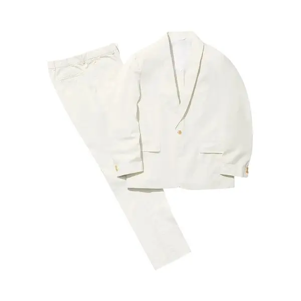 Supreme X Mm6 Maison Margiela Washed Cotton Suit - Cream