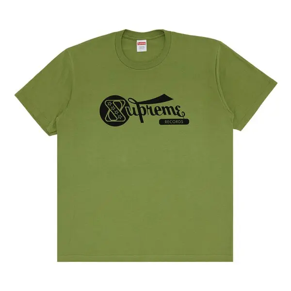 Supreme Records Tee 'moss - Green