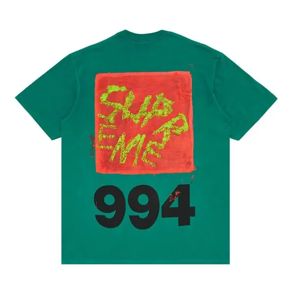 Supreme Paint Tee - Green