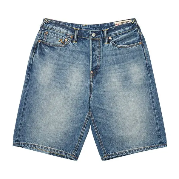 PALACE X Evisu Long Denim Short - Blue