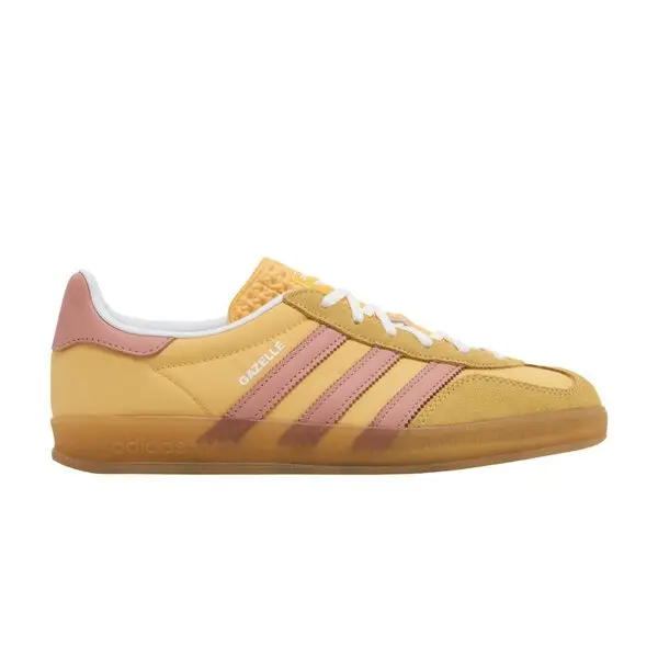 Adidas Gazelle Indoor Sneakers - Yellow | Editorialist