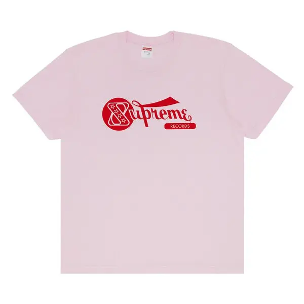 Supreme Records Tee 'light - Pink