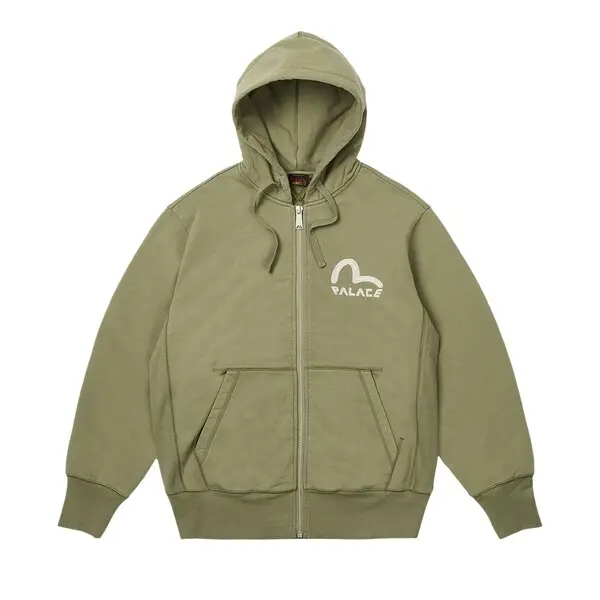 PALACE X Evisu Zip Hood