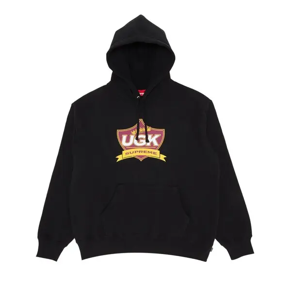 Supreme Ugk Hooded Sweatshirt - Black