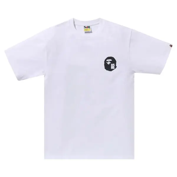 A BATHING APE Year Of Dragon Ape Face Tee - White