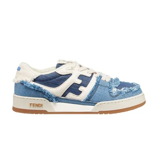 Fendi Match Denim Sneakers